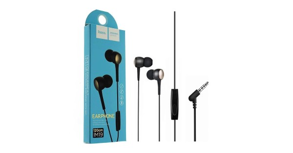 Auscultadores Universais Hoco M19 Drumbeat com Cabo e Microfone 3,5 mm ...